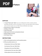 Izzy Doll Pattern | PDF | Knitting | Yarn