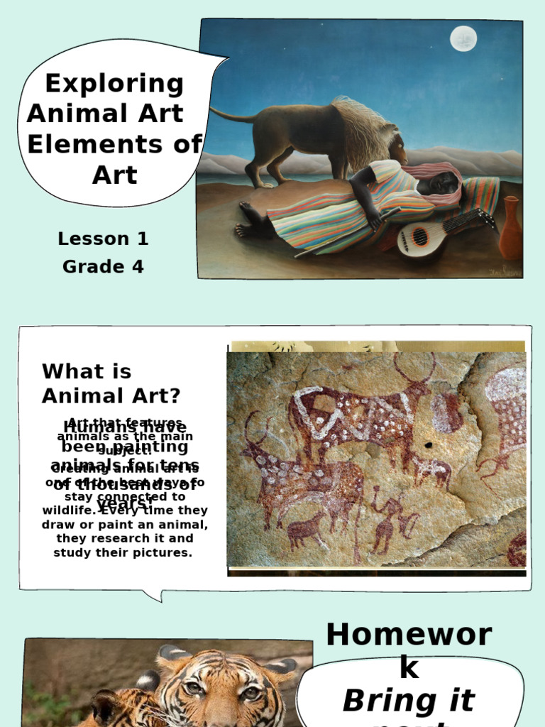 Term 3 Chapter 19 Lesson 1 Week 1 Animals in Art | PDF | The Arts
