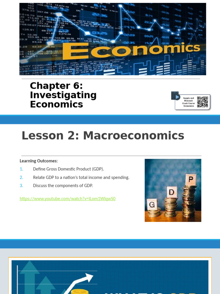 Chapter 6 - L2 - Macroeconomics | PDF | Gross Domestic Product | Goods
