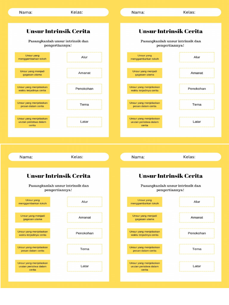 Unsur Intrinsik 1 | PDF