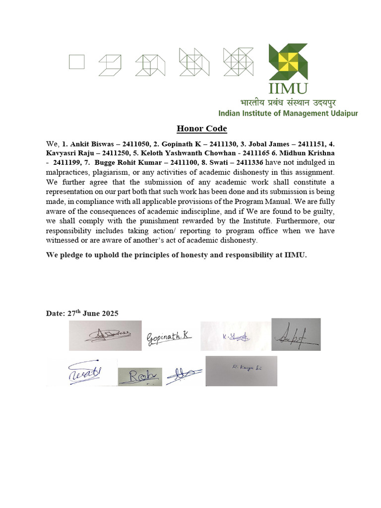 PSM A 8 Case 6 New York Times Honor Code | PDF