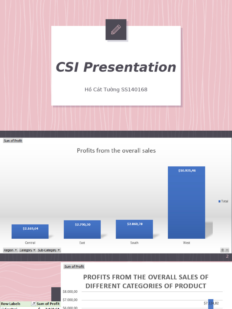 CSI Presentation: H Cát Tư NG SS140168 | PDF
