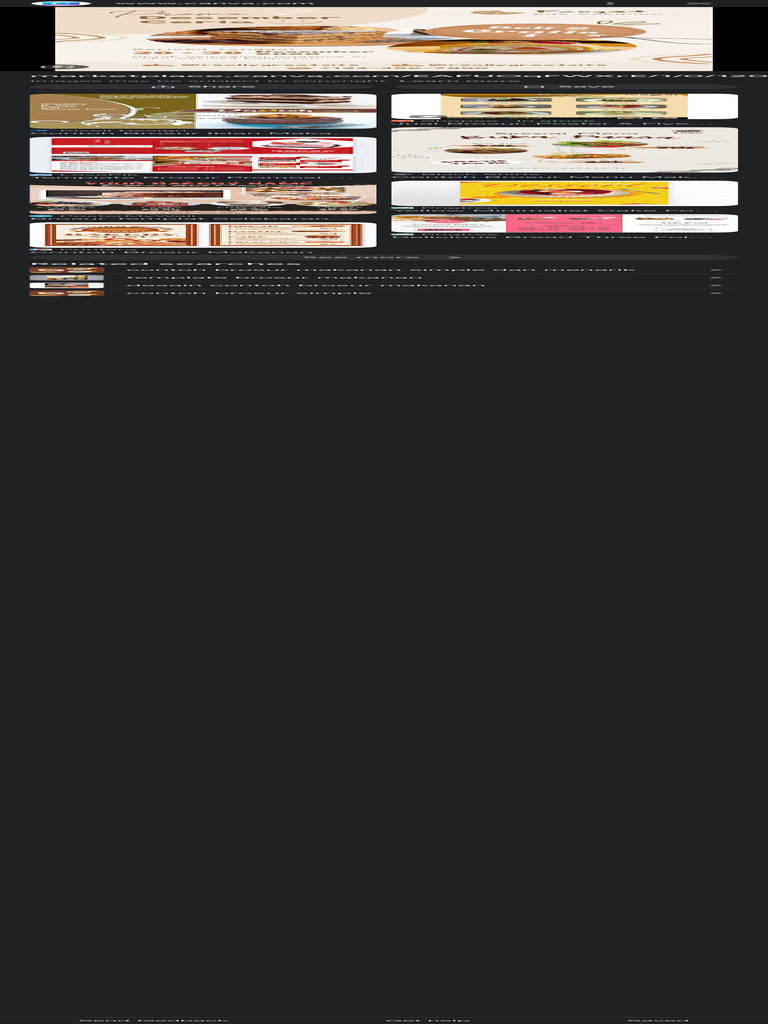 Contoh Brosur Makanan - Google Search | PDF