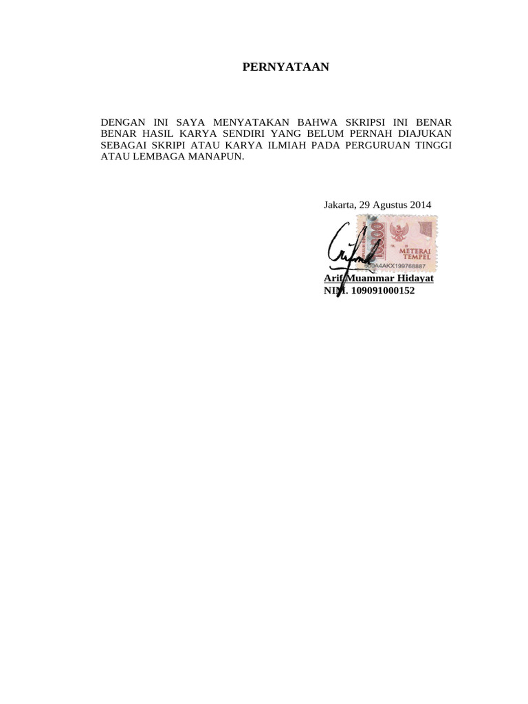 Materai Ttd Organized 5 | PDF