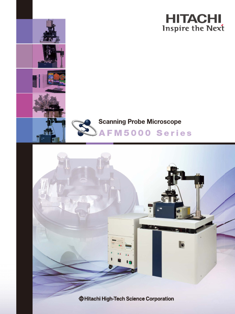 Scanning Probe Microscope Overview | PDF | Atomic Force Microscopy ...