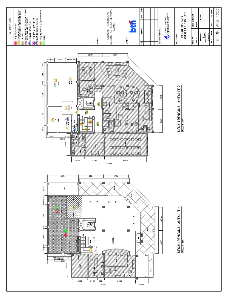 Denah lt2 | PDF