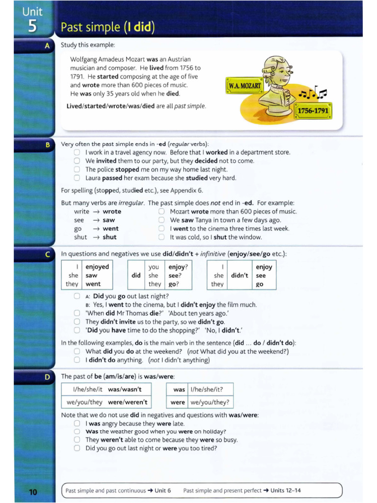 Lesson 13 Grammar Unit 4 Fullanswer | PDF