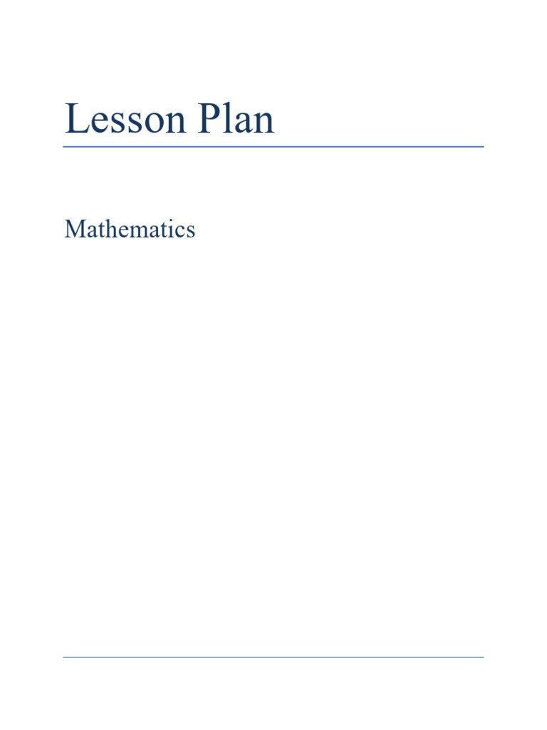 Math Unit2 Teaching Plan June July 2025 | PDF | Mathematics | Factorization