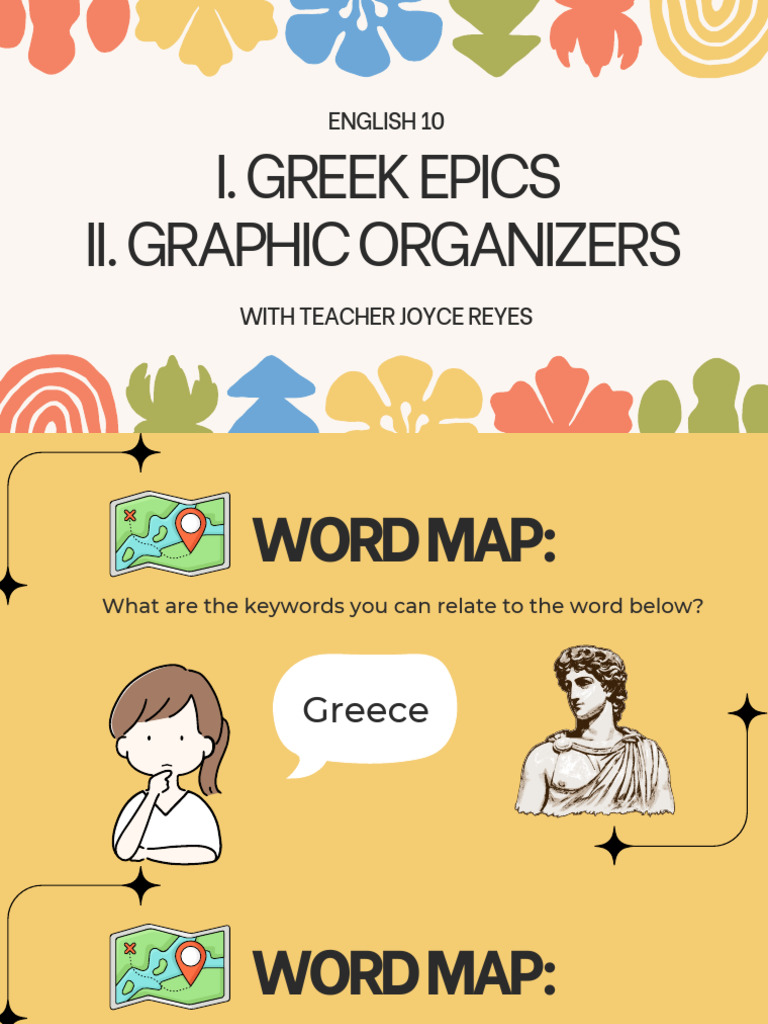 English 10 - Graphic Organizers | PDF | Graphics | Pronoun