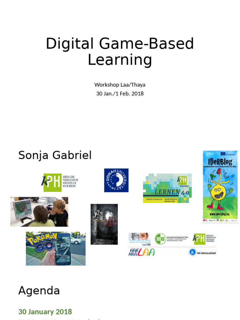 Game Based Learning Pdf Learning