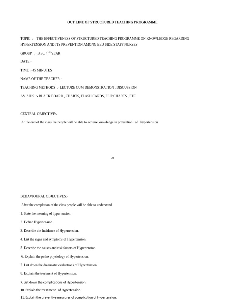 Lession Plan 1 | PDF