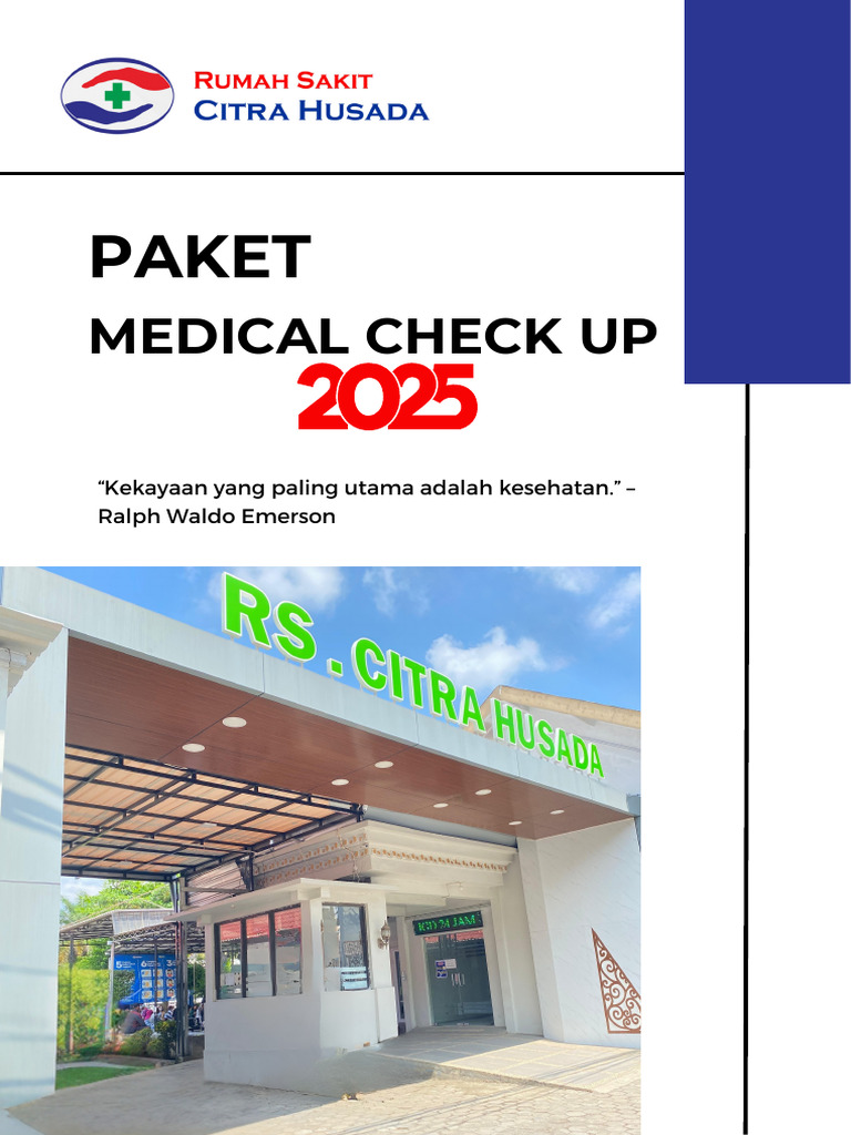 Paket Medical Check Up Terlengkap Jember | PDF