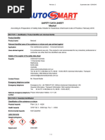 Hydralic Oil Safety Data Sheet - Macdermid Oceanic HW 525 | PDF ...