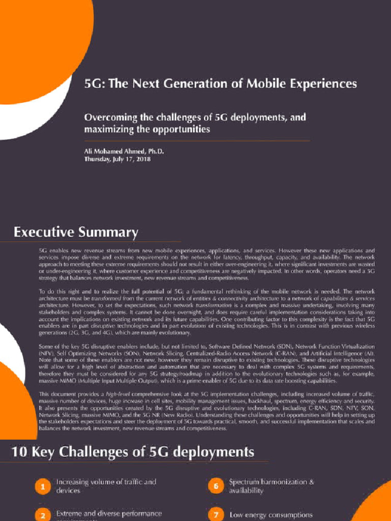 5G Challenges in WSN and Its Scope | PDF