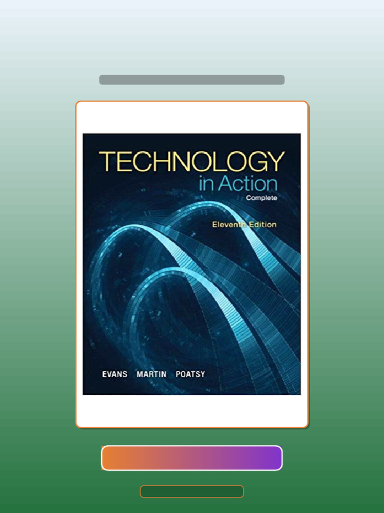 Technology in Action Complete 11th Edition by Alan Evans Ebook and ...
