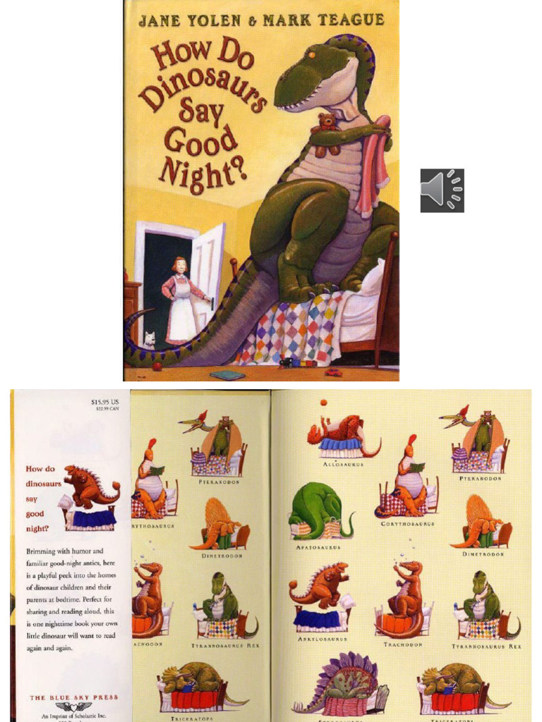 How Do Dinosaurs Say Good Night-TigerLee | PDF