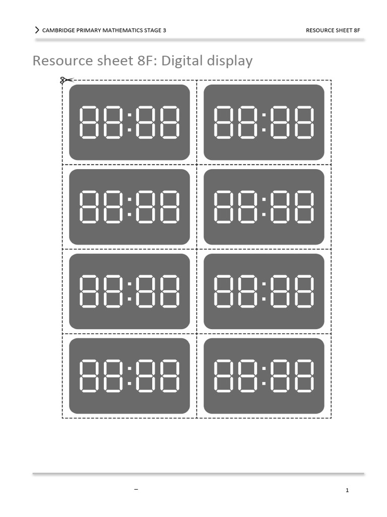 Prim Maths 3 2ed TR Resource 8f | PDF