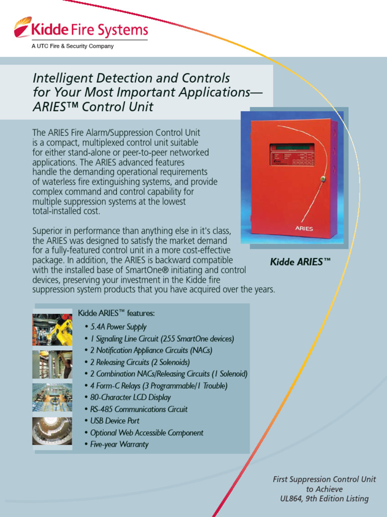 KIDDE Intelligent Detection ARIES - Control.unit | PDF | Electrical Engineering | Information ...