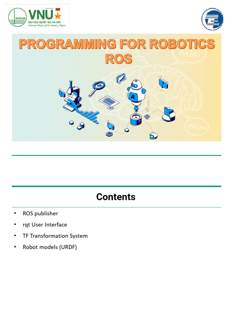 Lecture 4. Ros Basic Part 3 | PDF | Computer Programming | Computer Science