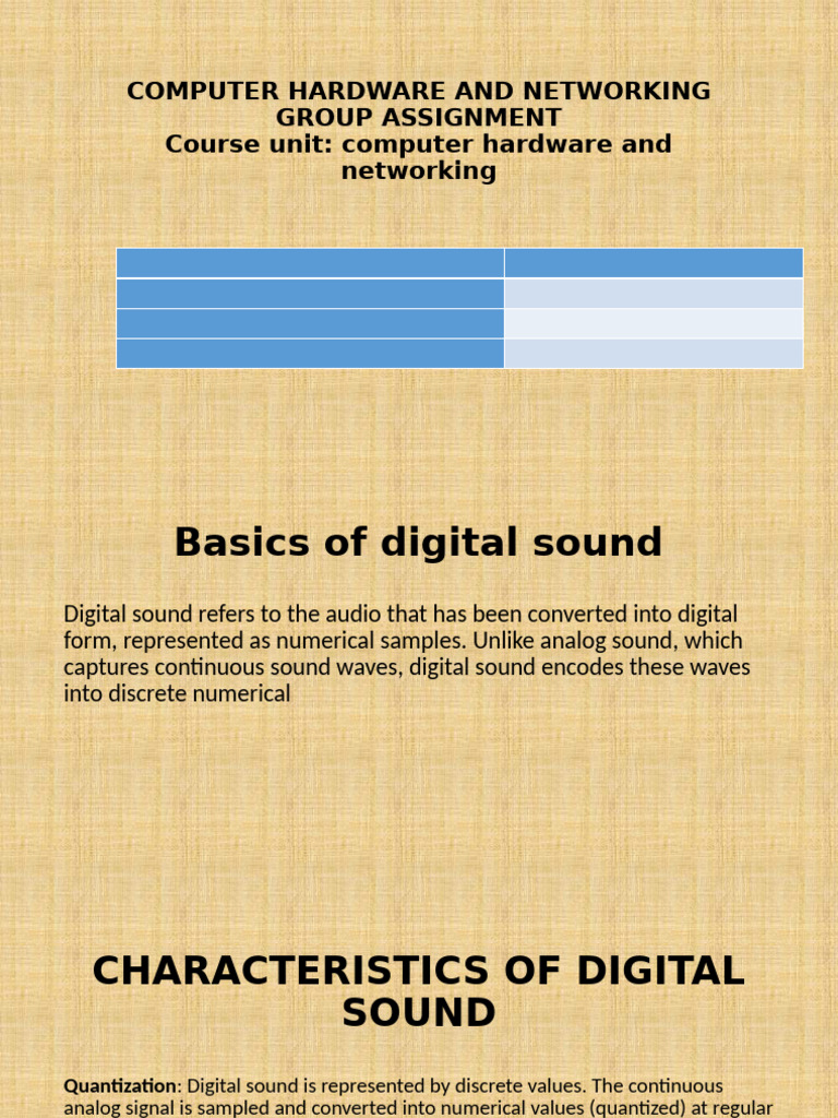 Group 2 Presentation | PDF | Data Compression | Digital Audio