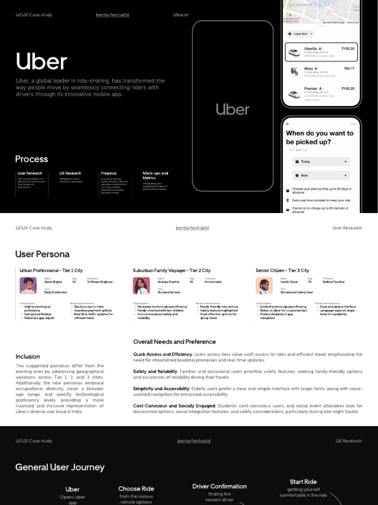 Enhancing Uber's User Experience Design | PDF | User Interface | Design