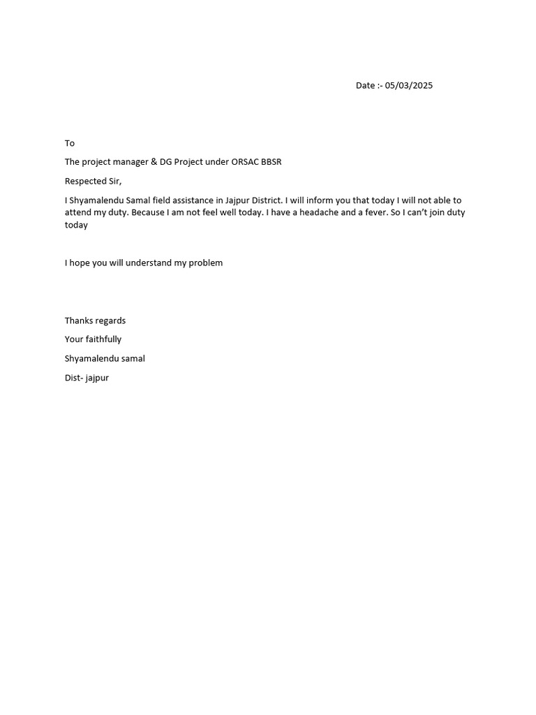 LETTER-1 | PDF