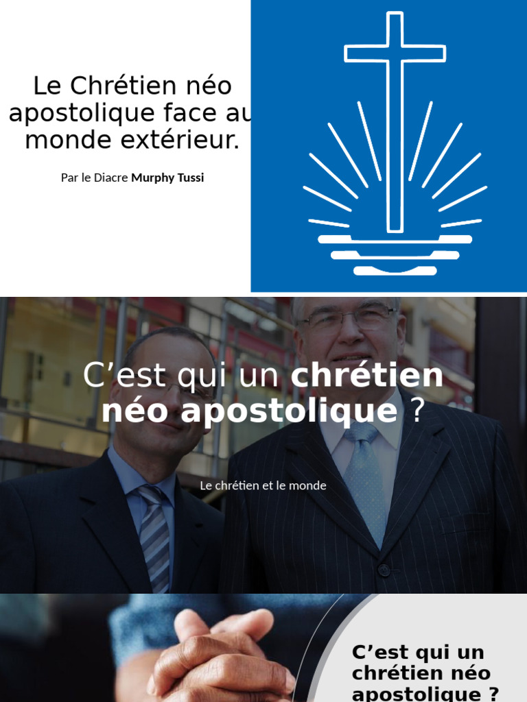 Le Chrétien néo-apostolique et le monde | PDF | Dieu | Jésus