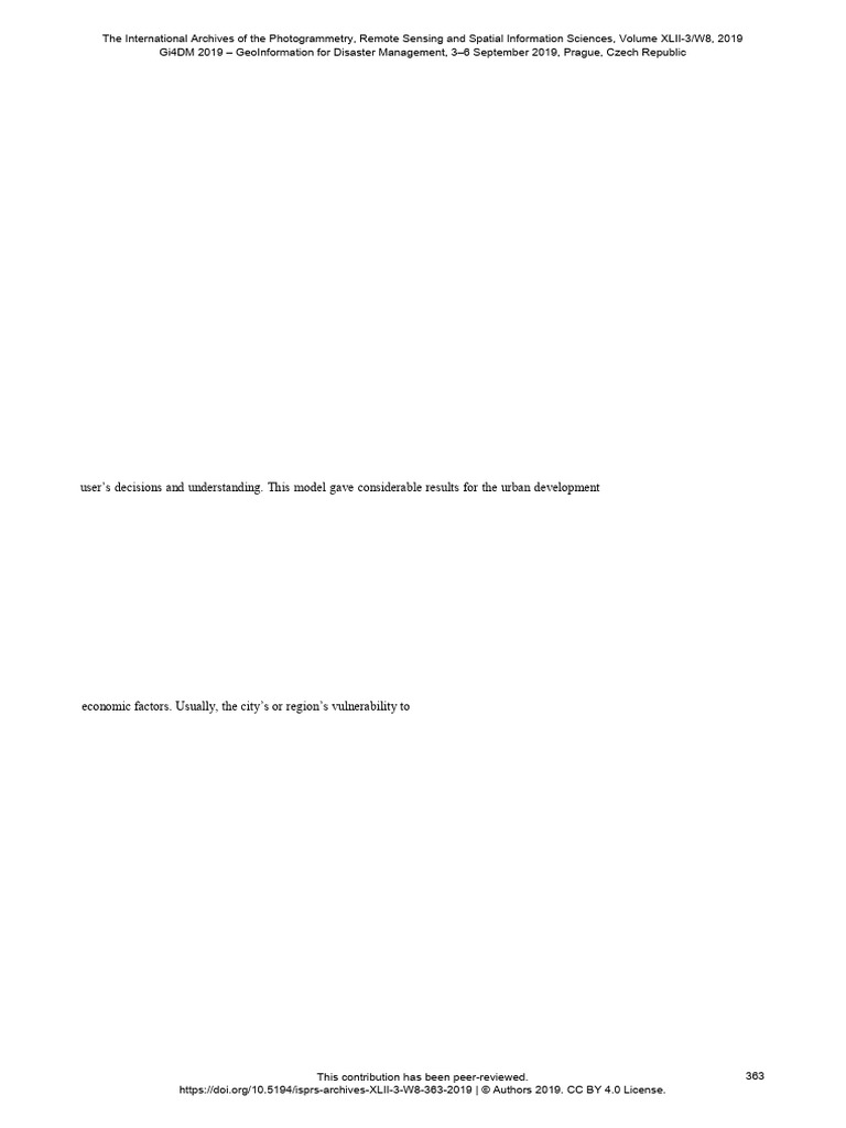 Multi-Hazard Risk Assessment in Urban Planning and | PDF | Hazards | Flood