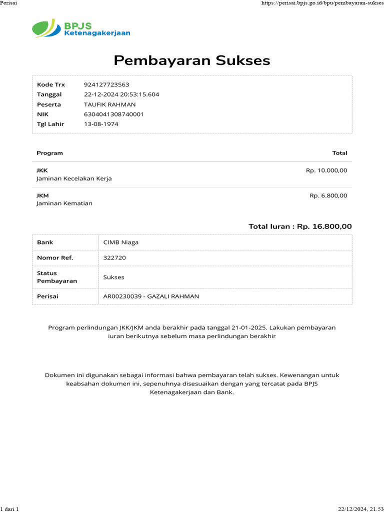 Aktivasi Taufik Rahman | PDF