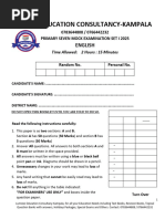 PLE 2024 Mathematics Exam Paper | PDF