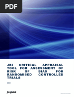 RCT Bias Assessment Tool | PDF | Systematic Review | Randomized ...