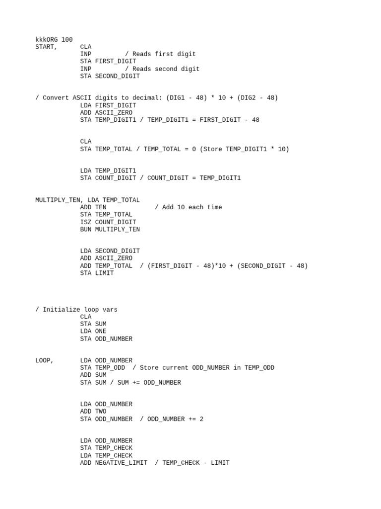 ASSEMBLY by Akshay Singh | PDF | Numbers | Arithmetic