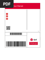 DPD Return Label | PDF