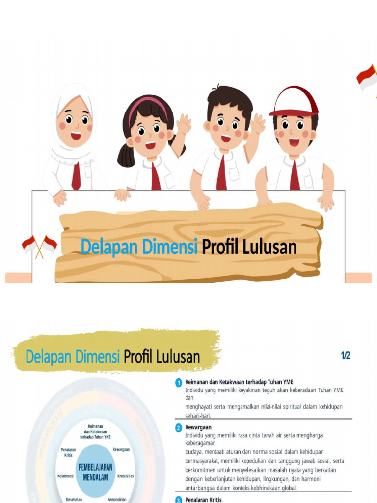 8 Dimensi Profil Lulusan | PDF