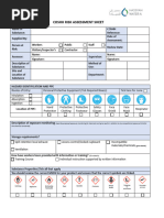 COSHH Risk Assessment for Painting | PDF | Paint | Hazards