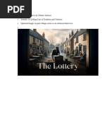 The Lottery PDF | PDF