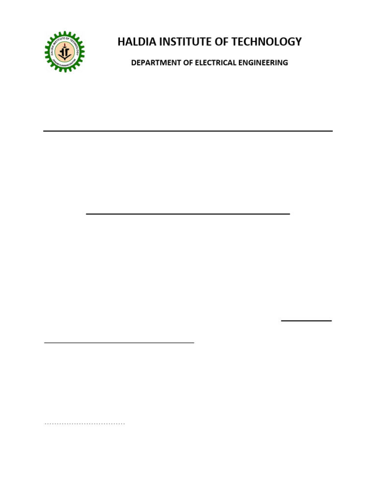 Project Notice 5th Sem 2027 Pass Out | PDF