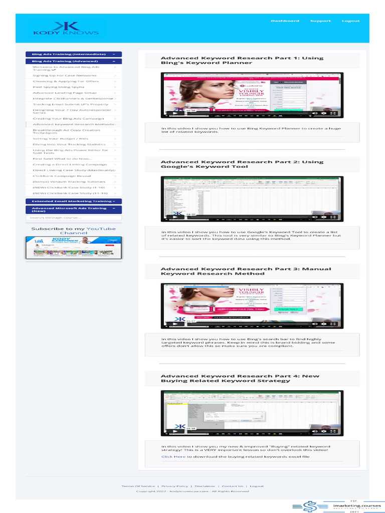 Advanced Bing Keyword Research Guide | PDF | Search Engine Optimization ...