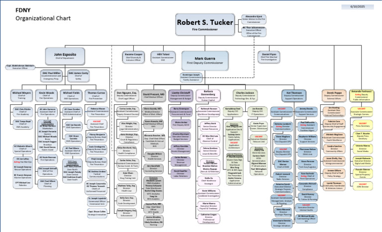 Fdny Organizational Chart | PDF | Business