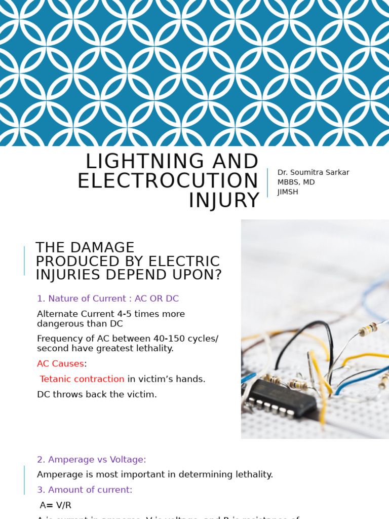 Electrocution and Lightning | PDF | Electricity | Electric Current