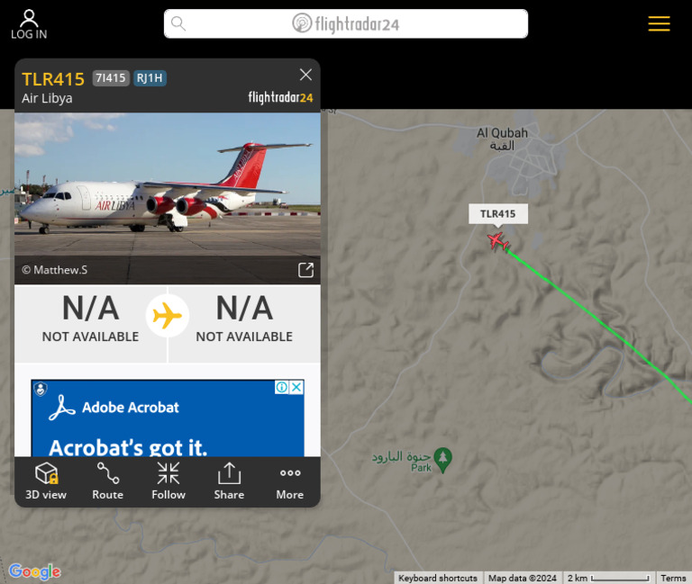Flightradar24 Live Flight Tracker - Real-Time Flight Tracker Map | PDF