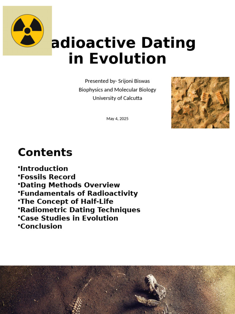 Radioactive Dating in Evolution Explained | PDF | Radioactive Decay ...