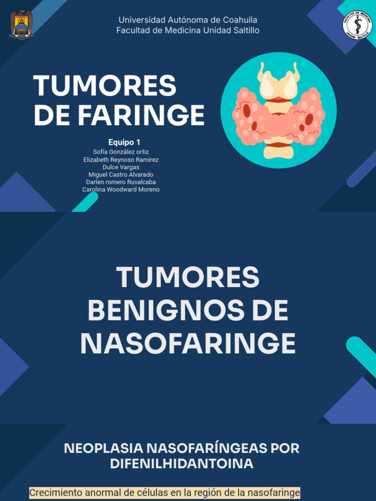 Tumores Faringe | PDF | Linfoma | Neoplasias