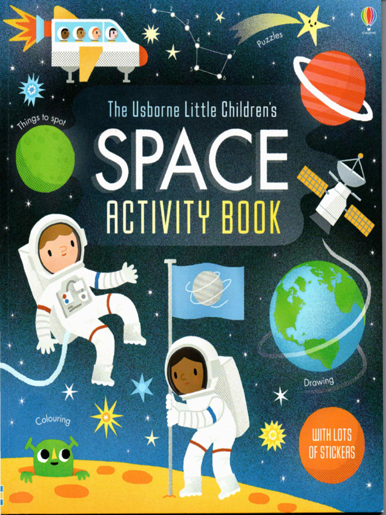 Usborne Little Childrens Space Activity Book | PDF