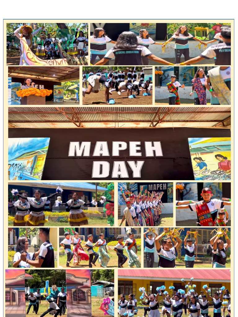 Collage Mapeh Day 2025 | PDF