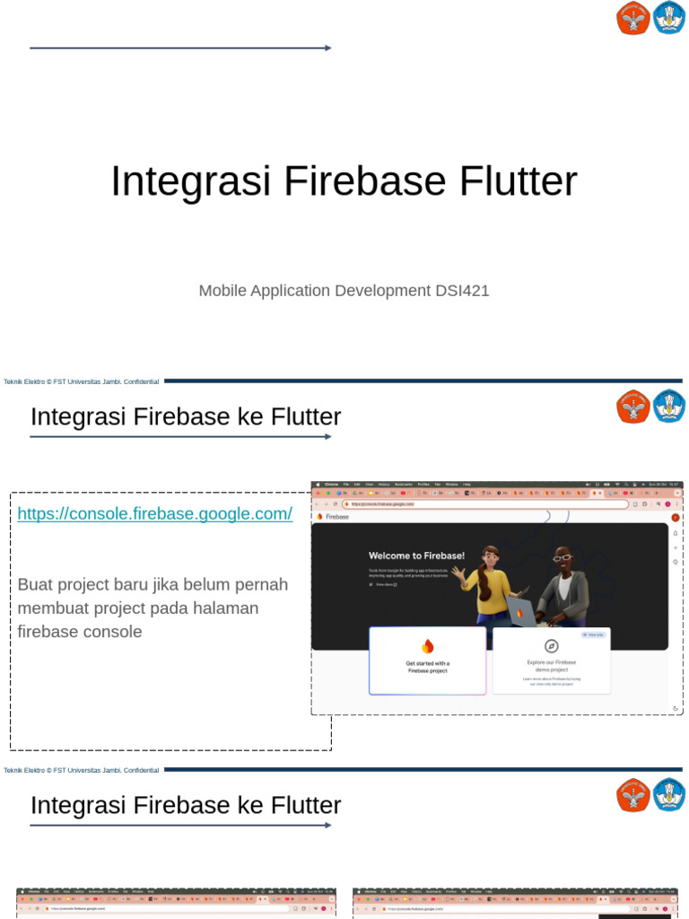Pertemuan 10 Integrasi Firebase Flutter | PDF