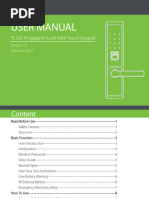 Tuya Lock Manual | PDF | Smart Card | Google Play