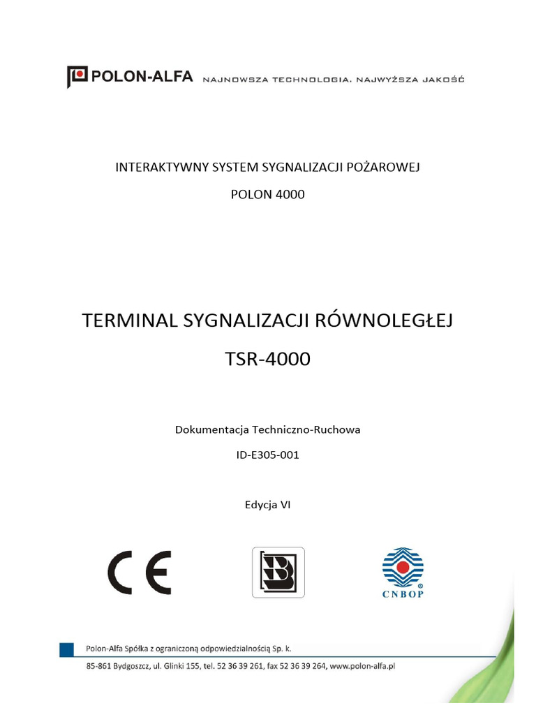 TSR-4000 DTR | PDF