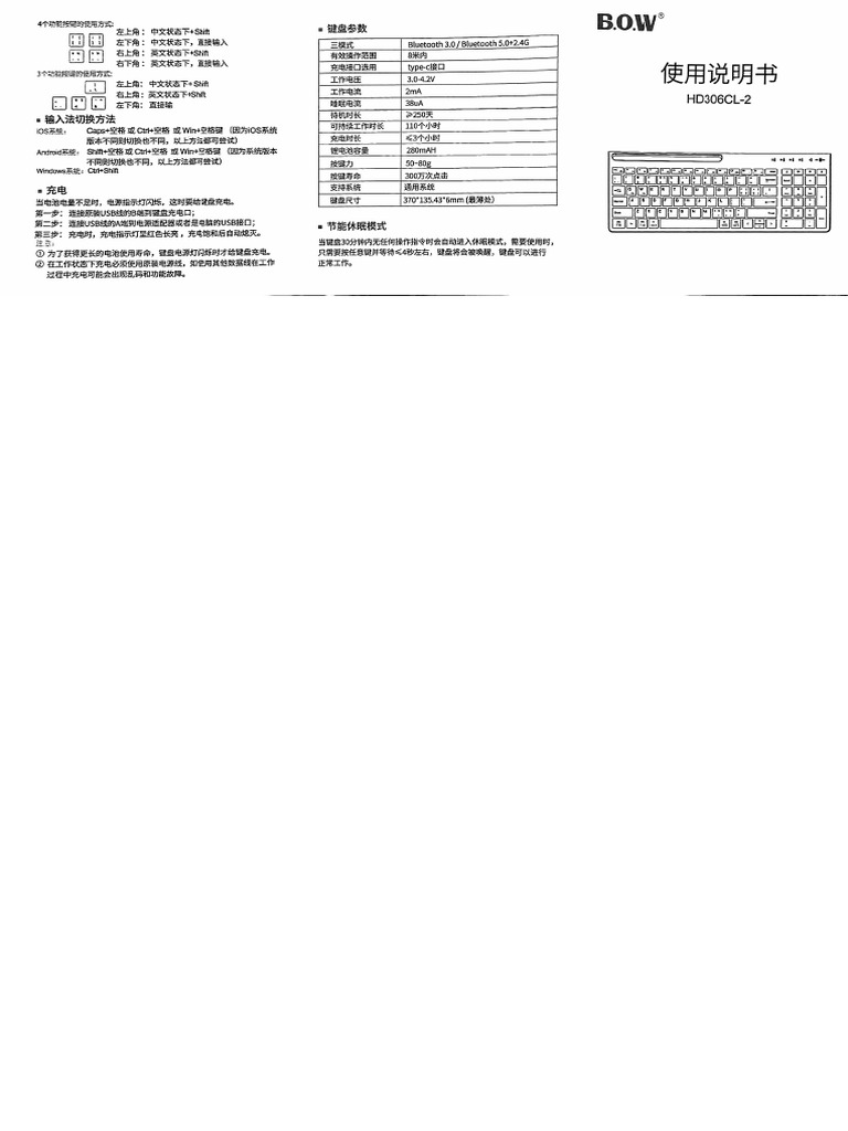 BOW Keyboard | PDF