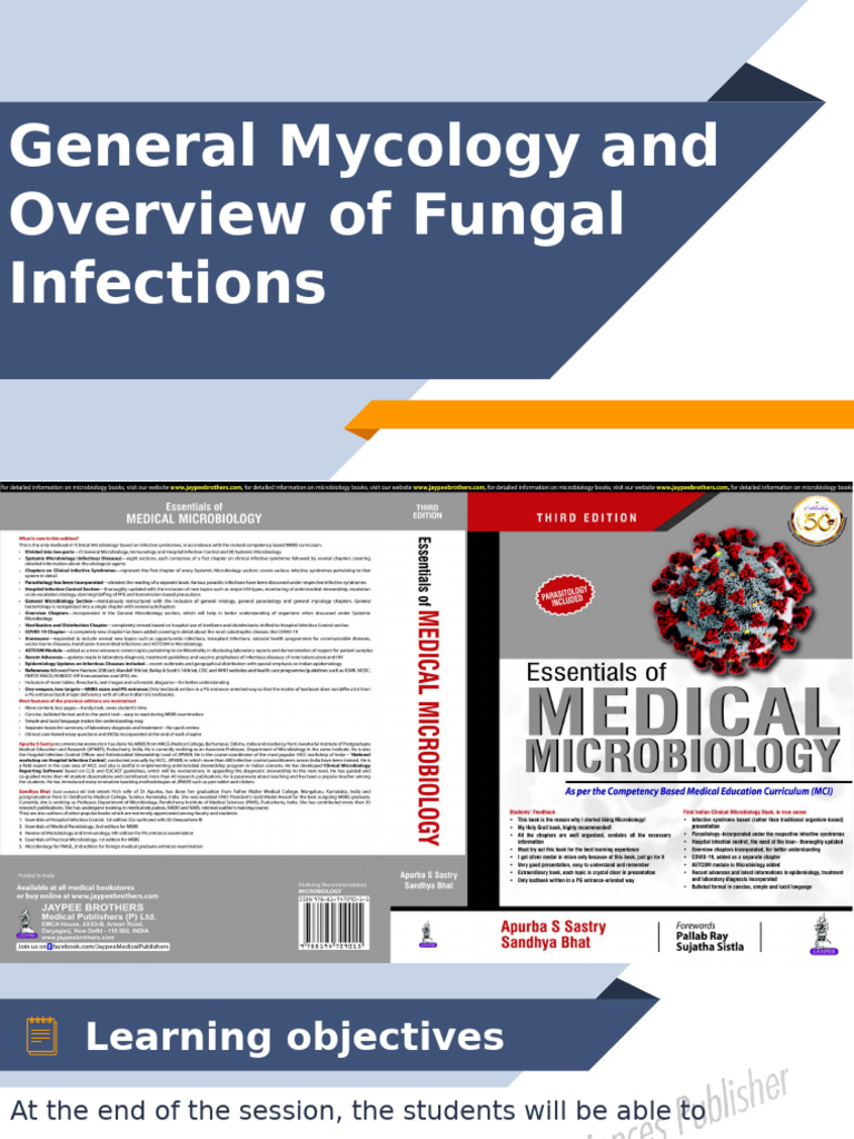 Chapter 6 - Overview of Fungal Infections | PDF | Staining | Fungus